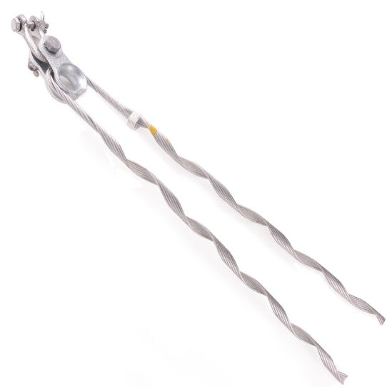 Quality Short Span ADSS Fiber Cable Guy Grip Dead End Clamp for sale