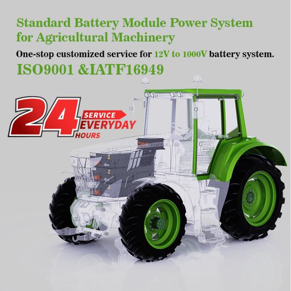 Quality Custom 400V 500V 614V 100Ah LiFePO4 Battery Pack for Agricultural Machinery for sale