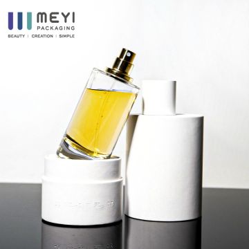 Quality No - Leaking 50ml Perfume Bottle Glass With White Magnetic Perfume Cap for sale