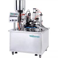 Quality Leakproof Balm Cosmetic Liquid Filling Machine 0.6-0.8Mpa Practical for sale