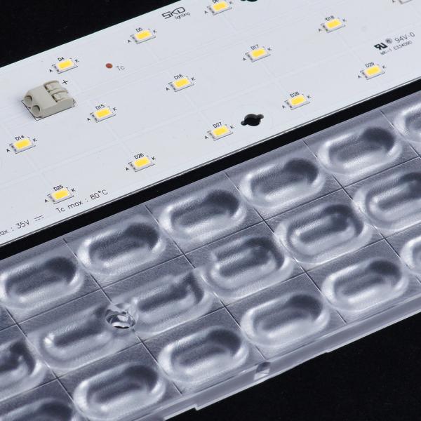 Quality DC66V 33PCS 20W LED Module Precision Line Rail 55*280mm PCB for sale