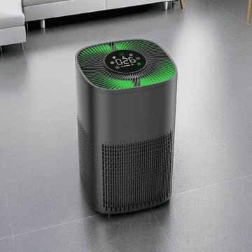 Quality WiFi Desktop HEPA Air Purifier with LED Tricolor Light for sale