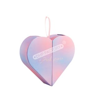 Quality Beauty Makeup Subscription Luxury Cosmetic Packaging Boxes Heart Shape for sale