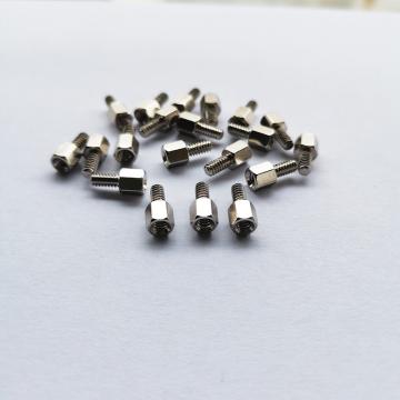 Quality Nickelplated Stainless Steel Standoff Screws M3x10.8 Hexagon Stud for sale