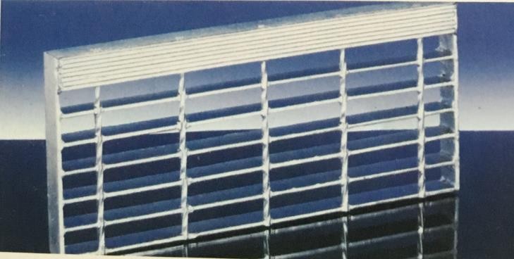 hot dipped galvanized steel grating used for stair tread