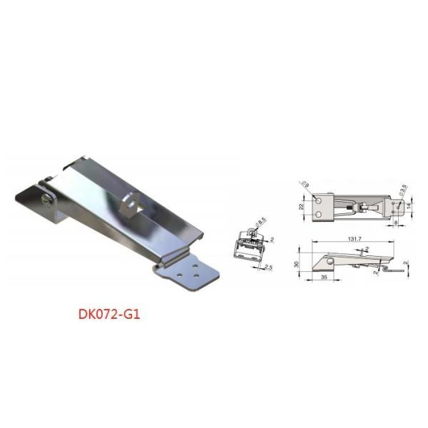 Quality Rustproof Steel Over Center Toggle Latches Nickel Plated With Keyhole for sale