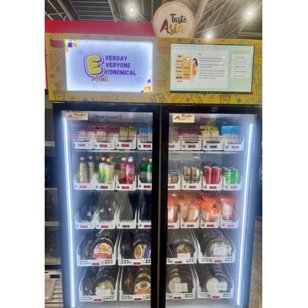 Quality WEIIMI Smart Fridge Healthy Food Vending Machine With Card Reader for sale