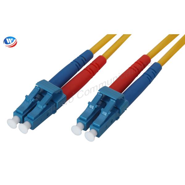 Quality 9/125 LC To LC Multimode Fiber Patch Cable FTTB Network OFC Patch Cord for sale