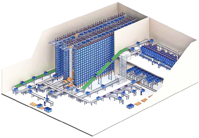 Mini Load Stacker ASRS