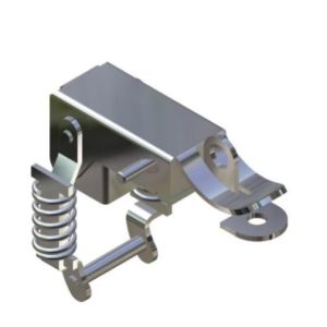 Quality SUS304 Stainless Steel Safety Catch Polishing Corner Mount Draw Latch for sale