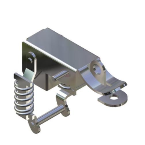 Quality SUS304 Stainless Steel Safety Catch Polishing Corner Mount Draw Latch for sale