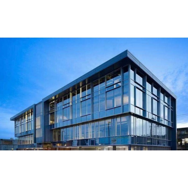 Quality Sleek Glass Curtain Wall Panels Energy Saving and Soundproofing Custom Aluminum Colors for sale