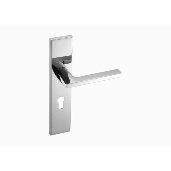 Quality 130mm 63mm Brass Modern Internal Door Handles For Wooden Doors for sale