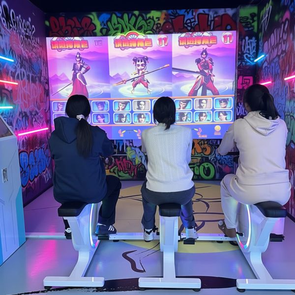 Quality 2026 Model Interactive Projection Cycling with Dynamic Resistance and AR Games for sale