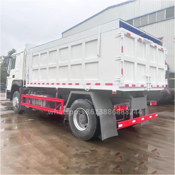 Quality Export HOWO Euro 2 Standard Dump Car With 266 HP Engine Tipper Self Loading for sale