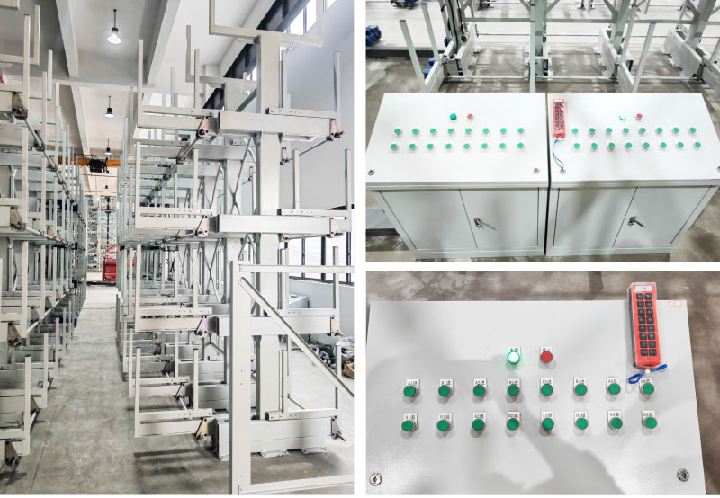 Electric Drive Telescopic Cantilever Rack