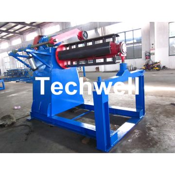 Quality Custom Hydraulic Auto Recoiler Curving Machine With 0 - 15m/min Rewind Speed for sale