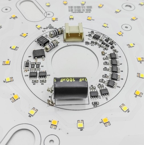 Quality 220mm Dimmable Round Led Ceiling Light Replacement 120v Aluminum PCB BOARD for sale
