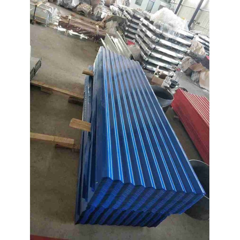 Quality 180g/m² Pre Painted Corrugated Roofing Sheet Corrugated Metal Cladding for sale