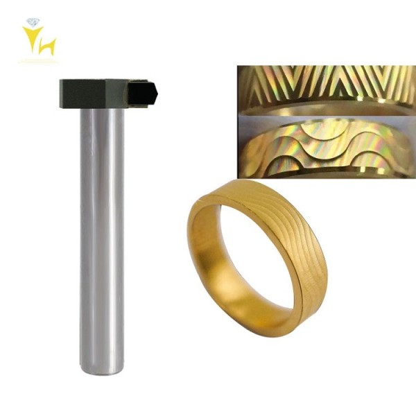 Quality Making Rainbow Effect PCD Milling Tools for sale