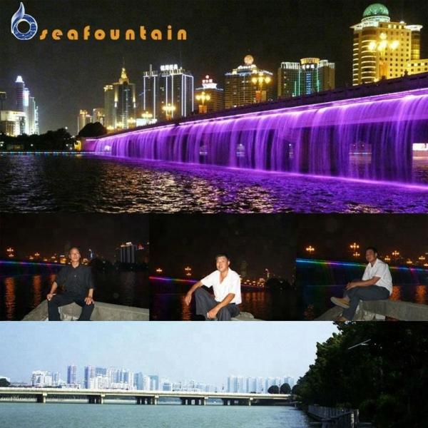 Quality Outdoor Modern Artificial Waterfall Fountains high spray for sale