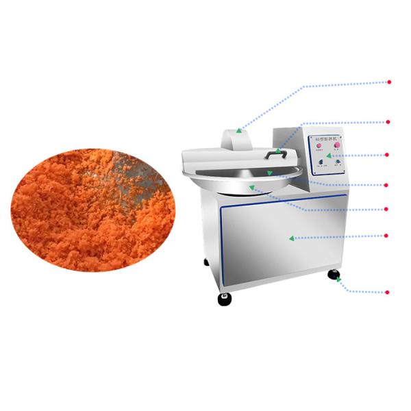 Quality 80 L Meat Bowl Cutter Food Chopper Mixer Processing Machine for sale
