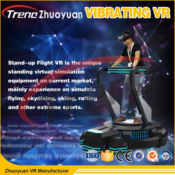 Quality Amusement Theme Park Virtual Reality Vibration Simulator HMD 220V 1200W for sale