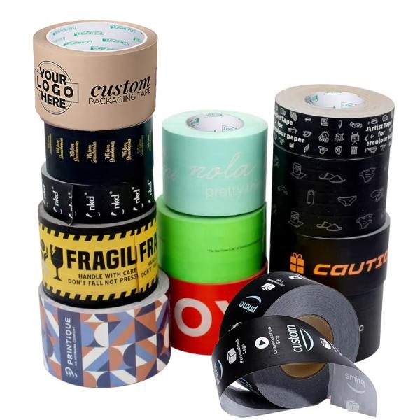 Quality Biodegradable Water Activated Starch Adhesive Gummed Packing Tape for sale