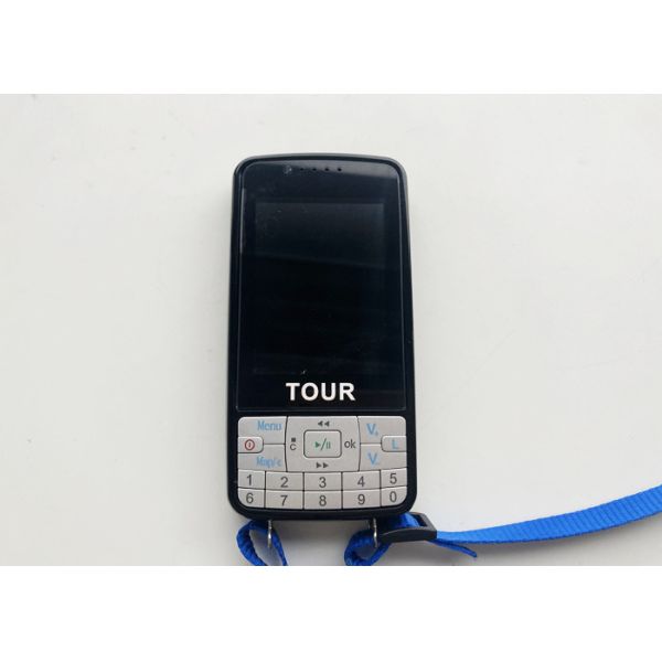 Quality 2.8 Inch True Color LCD Screen Tour Guide System Easy Operation for sale