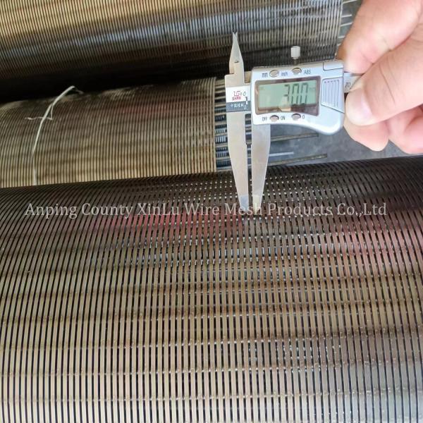 Quality Deep Well Johnson Vee Wire Screen Pipe for Various Water Treatment Applications for sale