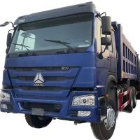 Quality Sinotruk 6X4 371HP 30 Ton 20 Cubic Meter Dump Truck Blue Color for Africa Market for sale