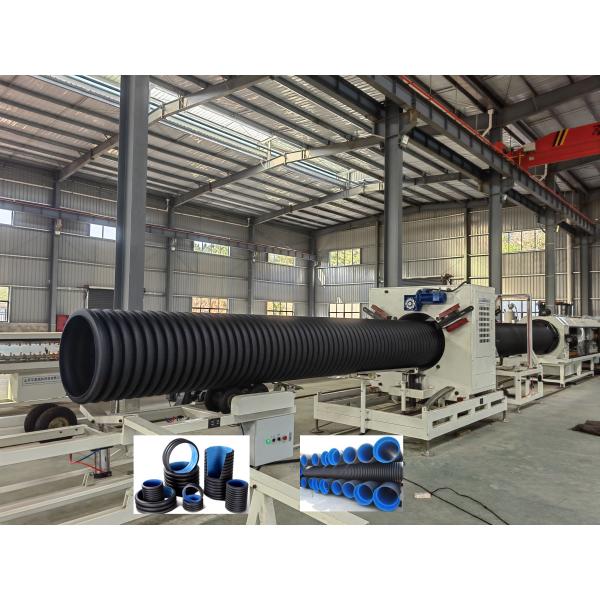 Quality Plastic Pipe Production Extrusion Line With Good Quality Corrugated Pipe Making for sale