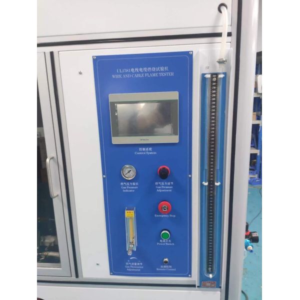 Quality 550W UL1581 Wire Flame Test Chamber Horizontal Burning Tester Customized for sale