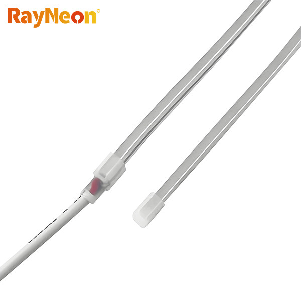 Quality 04*08mm Silicone LED RGB Neon Flex Light 24V IP67 Waterproof For Home Hotel Decoration for sale