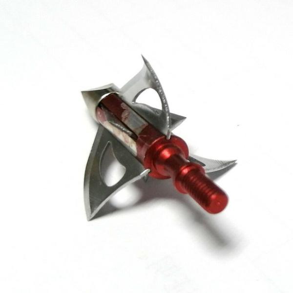 Quality ODM Red Spintite Crimson Talon Archery Broadhead Tip 100grain 3blade for sale
