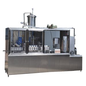 Quality Semi Auto Gable Top Packaging Machine Carton Filling DH 1200 Roof Top for sale
