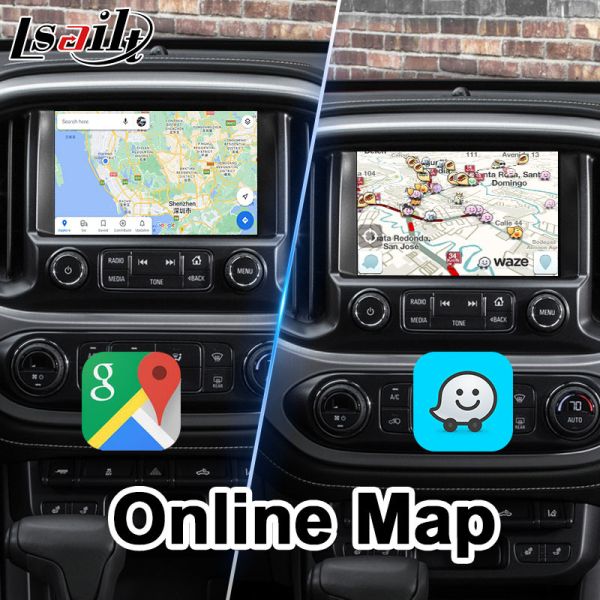 Quality Lsailt Android Carplay video interface for 2015-2020 GMC Canyon Intellilink for sale