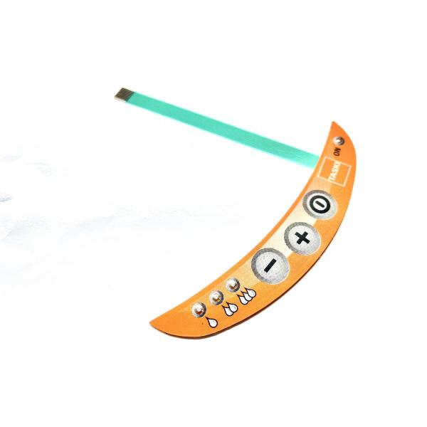 Quality Polyester Matte Surface Waterproof Membrane Switch For Electronic Controller for sale