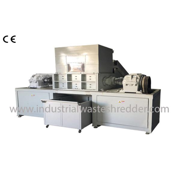 Quality Cardboard Bale One Shaft Shredder , Smooth Speed Industrial Scrap Shredder for sale