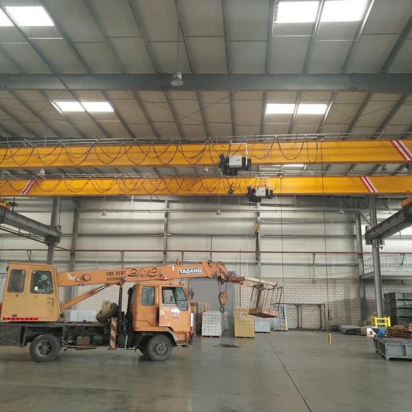 Quality Custom European Standard HD Single Girder Overhead Crane 20 Ton for sale