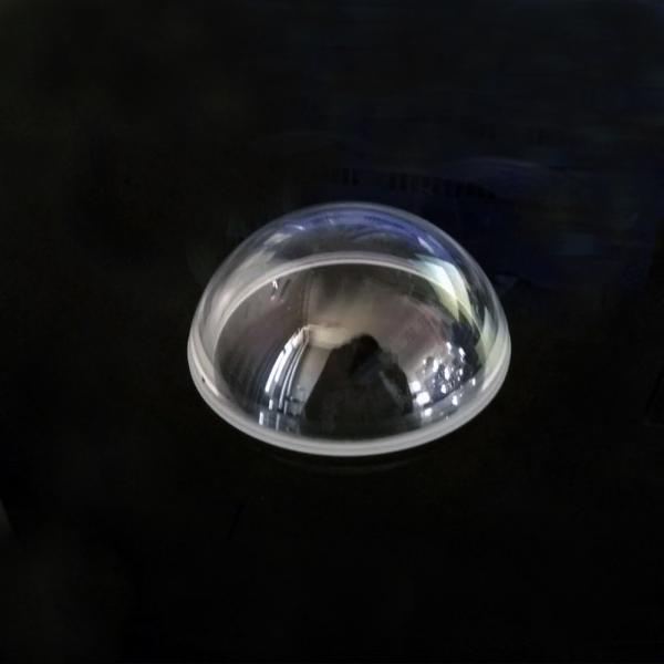 Quality Digital Camera 80mm Clear Domed Optical Glass Lens for sale