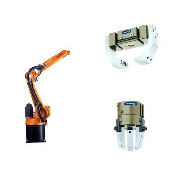 Quality 6 Axis KUKA KR 8 R1620 Arc HW Industrial Palletizing Robot Arm With Gripper And for sale