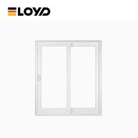 Quality Narrow Aluminum 96 X 72 Sliding Glass Door Double Pane Stackable Clear for sale