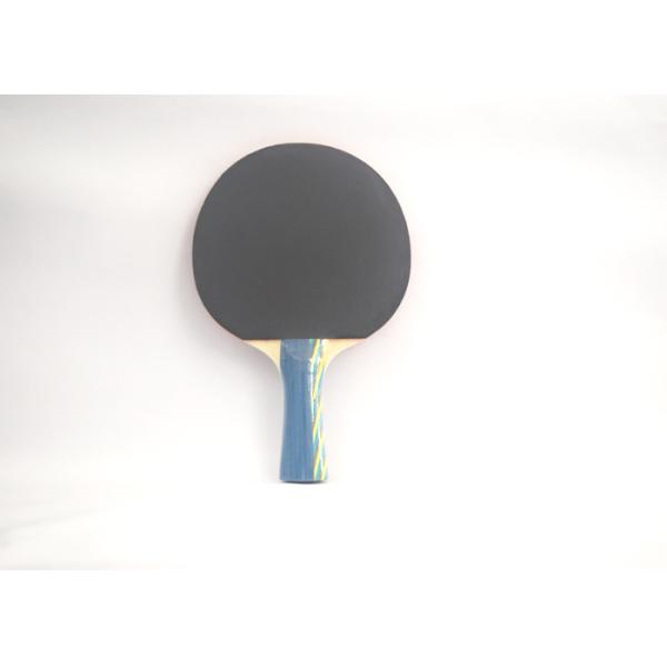Quality Color Handle Table Tennis Rackets With Reverse Rubber 1.5mm #2 Orange Sponge for sale