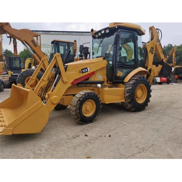 Quality High Operating Efficiency Backhoe Excavator Loader 4x4 JCB 3CX 4CX with YUNNEI for sale