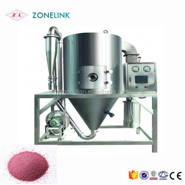 Quality automatic lab powder drying machine for blood plasma spray dryer with GMP for sale
