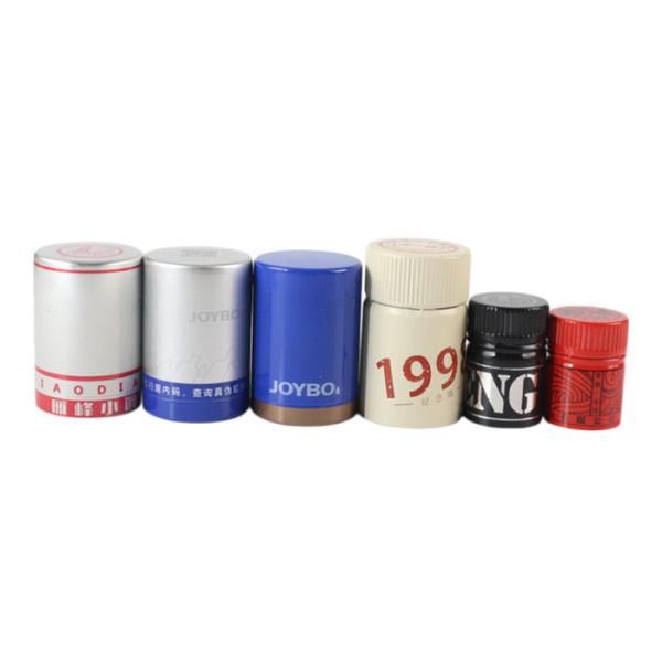 Quality 30mmx47mm Plastic Insert Whisky Bottle Caps Ropp Twist Off Wine Cap for sale