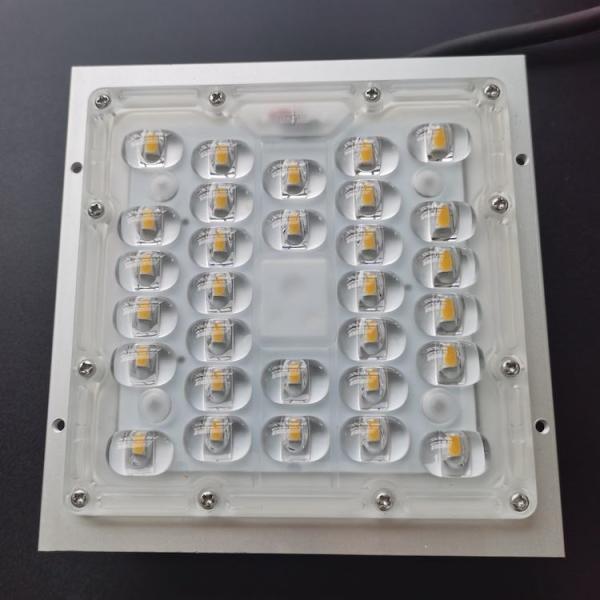 Quality Square Clear LED Ceiling Light Lens Plastic 90 Degree 5050 For Tunnel Lighting for sale