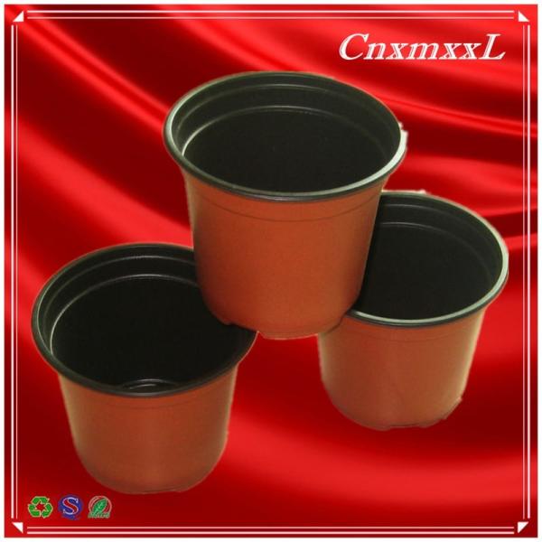 Quality Degradable Polymers Blister Small Plastic Flower Pots For Plant for sale