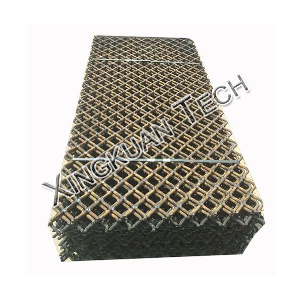 Quality Manganese Steel Welded Mesh Used In Large Stone Process Asphalt Mixing Station for sale